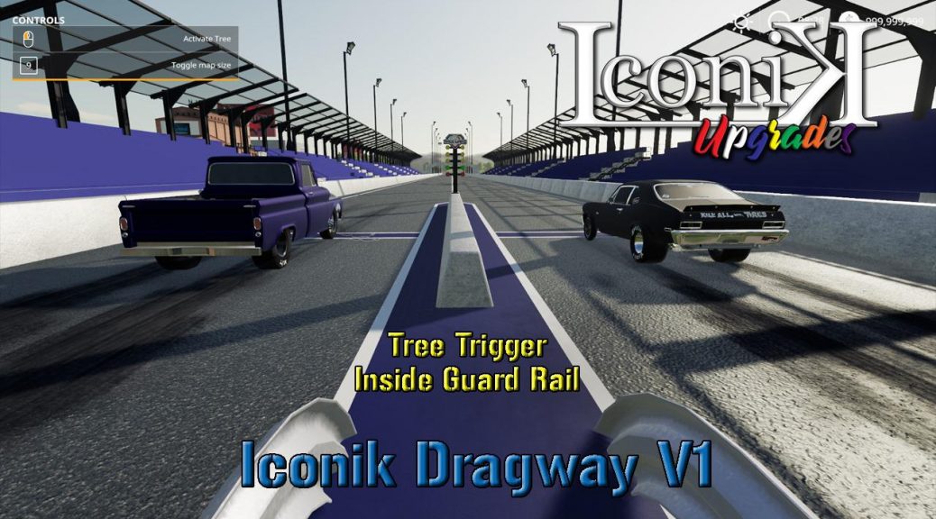 Iconik Dragway v1.0 Mod - Farming Simulator 2022 / 19 mod