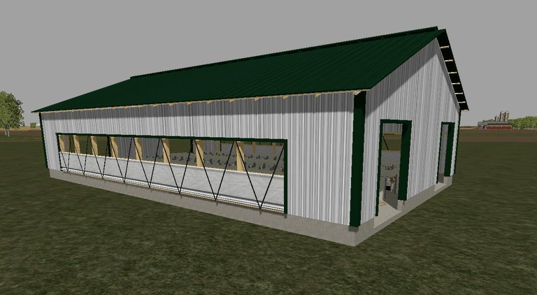 48 x 82 Calf Barn v1.0 Mod - Farming Simulator 2022 / 19 mod