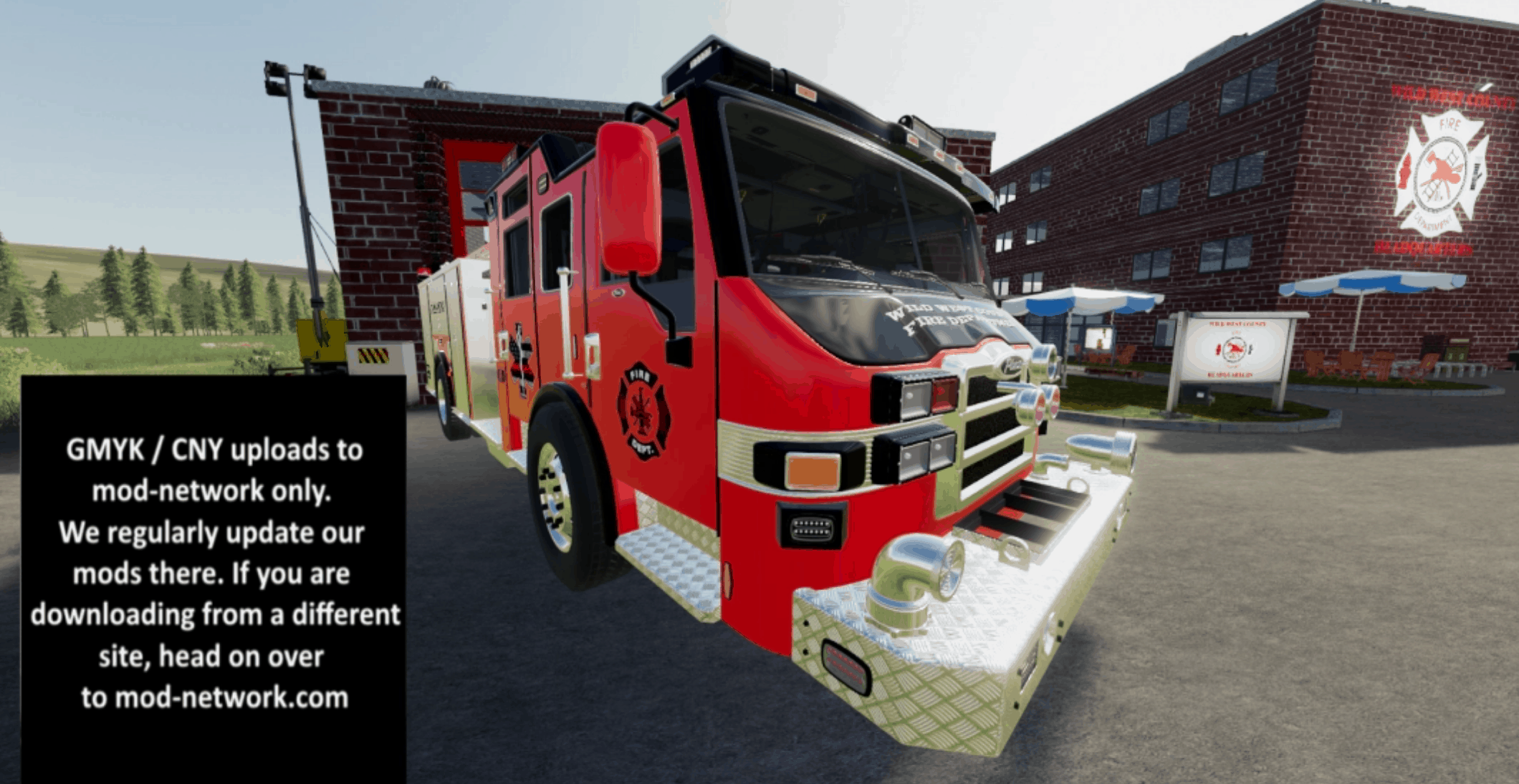 Pierce Velocity Engine V1.0 Vehicle - Farming Simulator 2022 / 19 mod