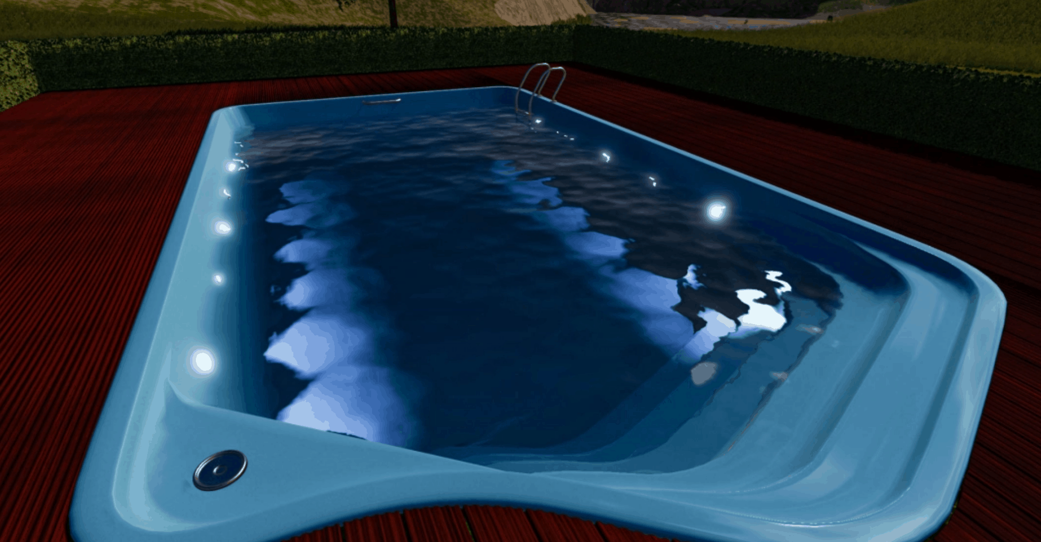 Pool Deck V1.0 Object - Farming Simulator 2022 / 19 mod