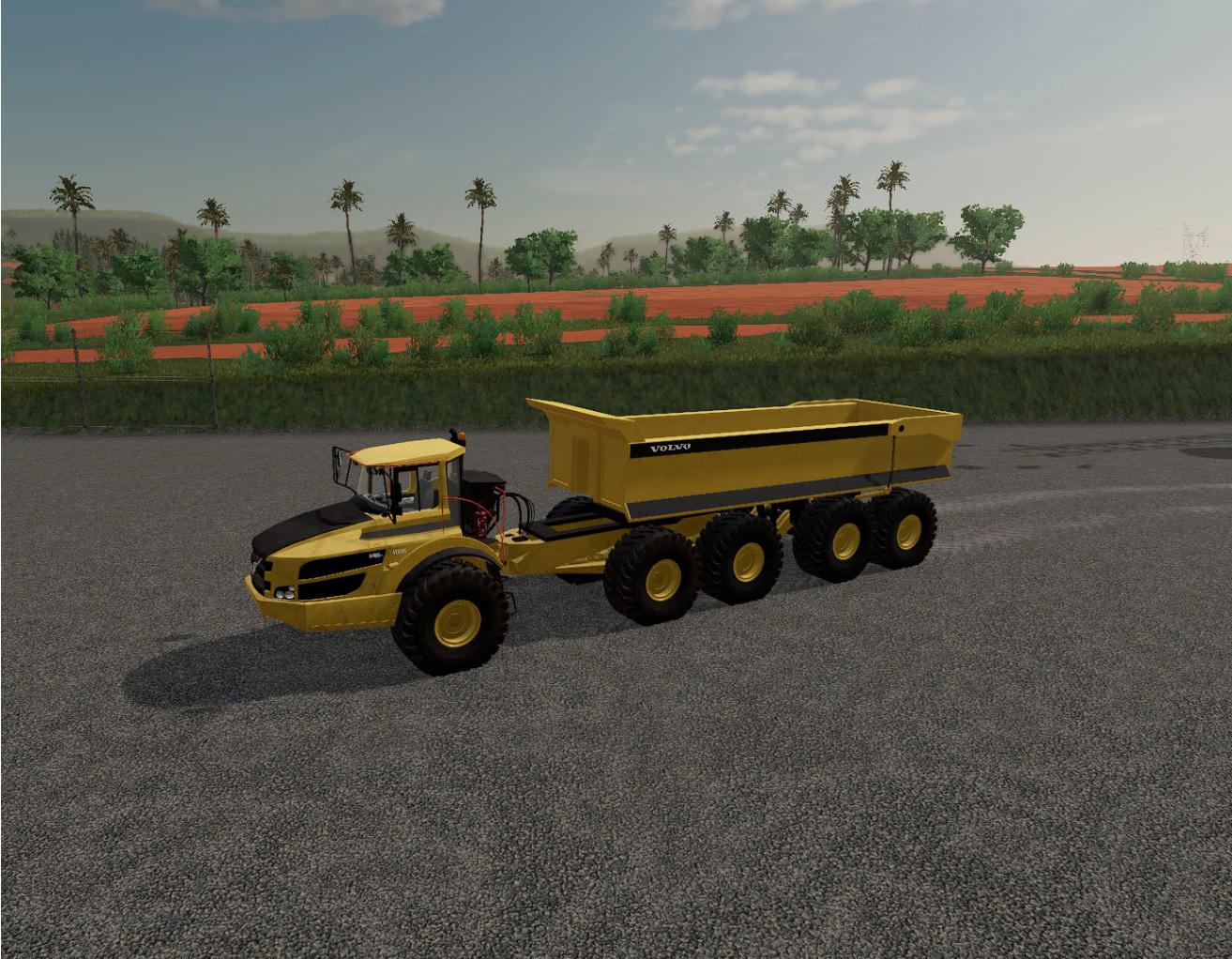 Volvo A40G semi with Maxxim 700 v1.0 FS 19 - Farming Simulator 2022 / ...