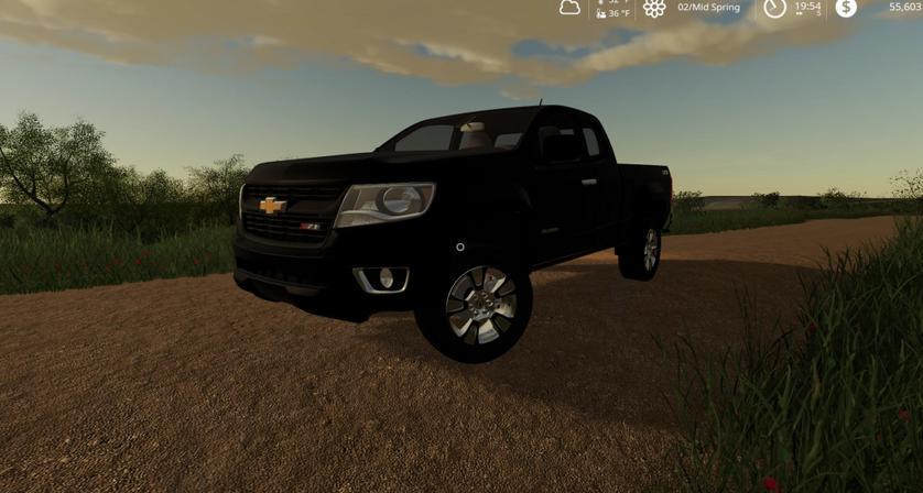 2015 Chevrolet Colorado Z71 v1.0 Car - Farming Simulator 2022 / 19 mod
