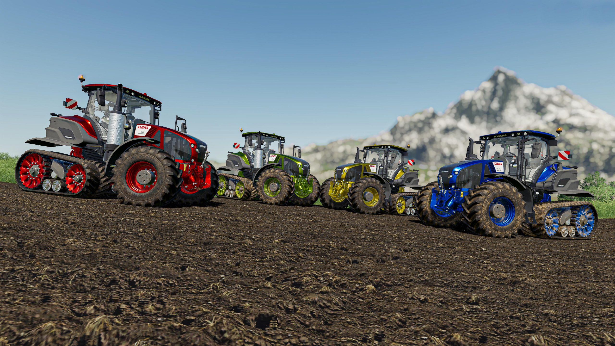 Claas Axion 900TT Color configurations v1.0 Mod - Farming Simulator ...