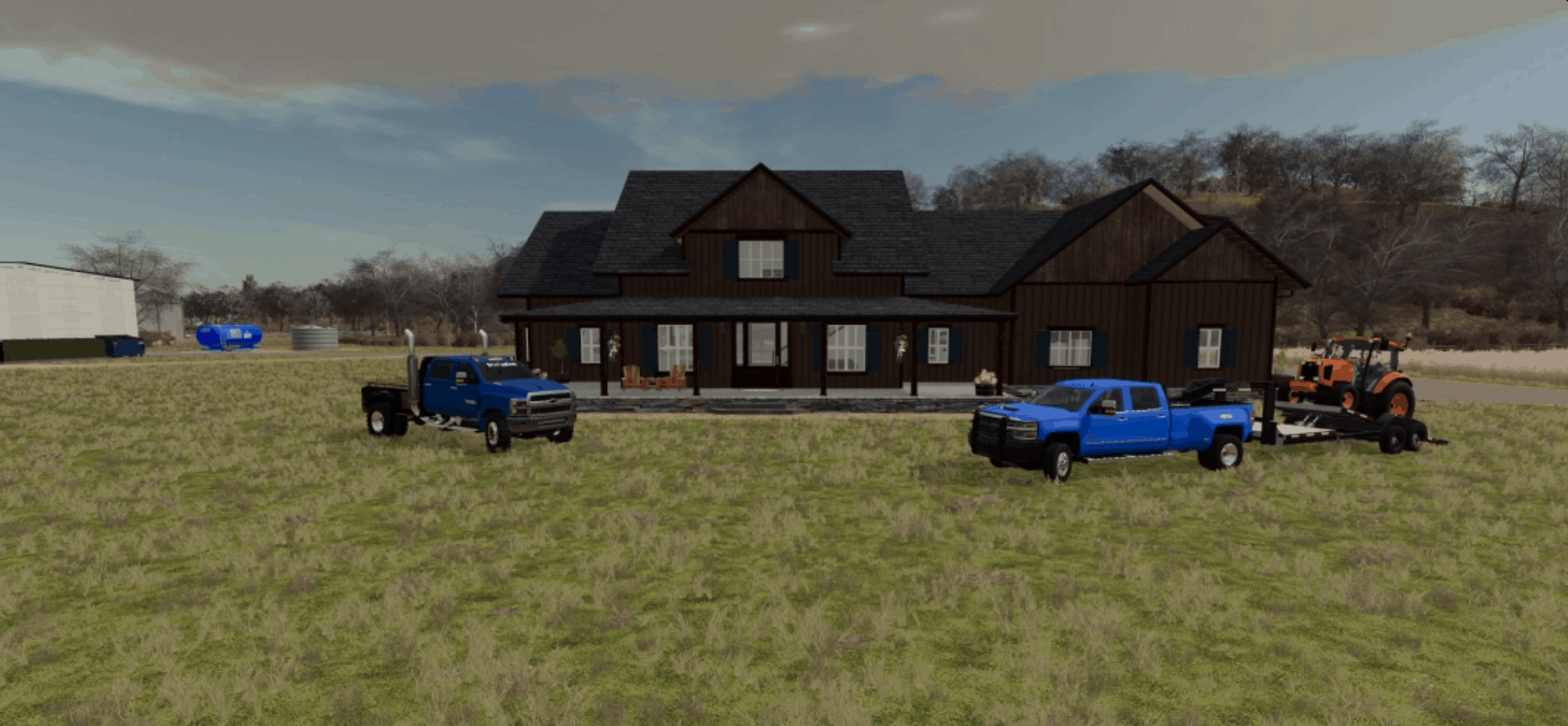 EMR Farmhouse Retexture V1.0 Mod - Farming Simulator 2022 / 19 mod