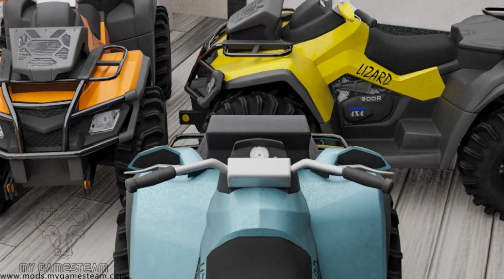 ATV 650X-MR v1.0 FS 19 - Farming Simulator 2022 / 19 mod