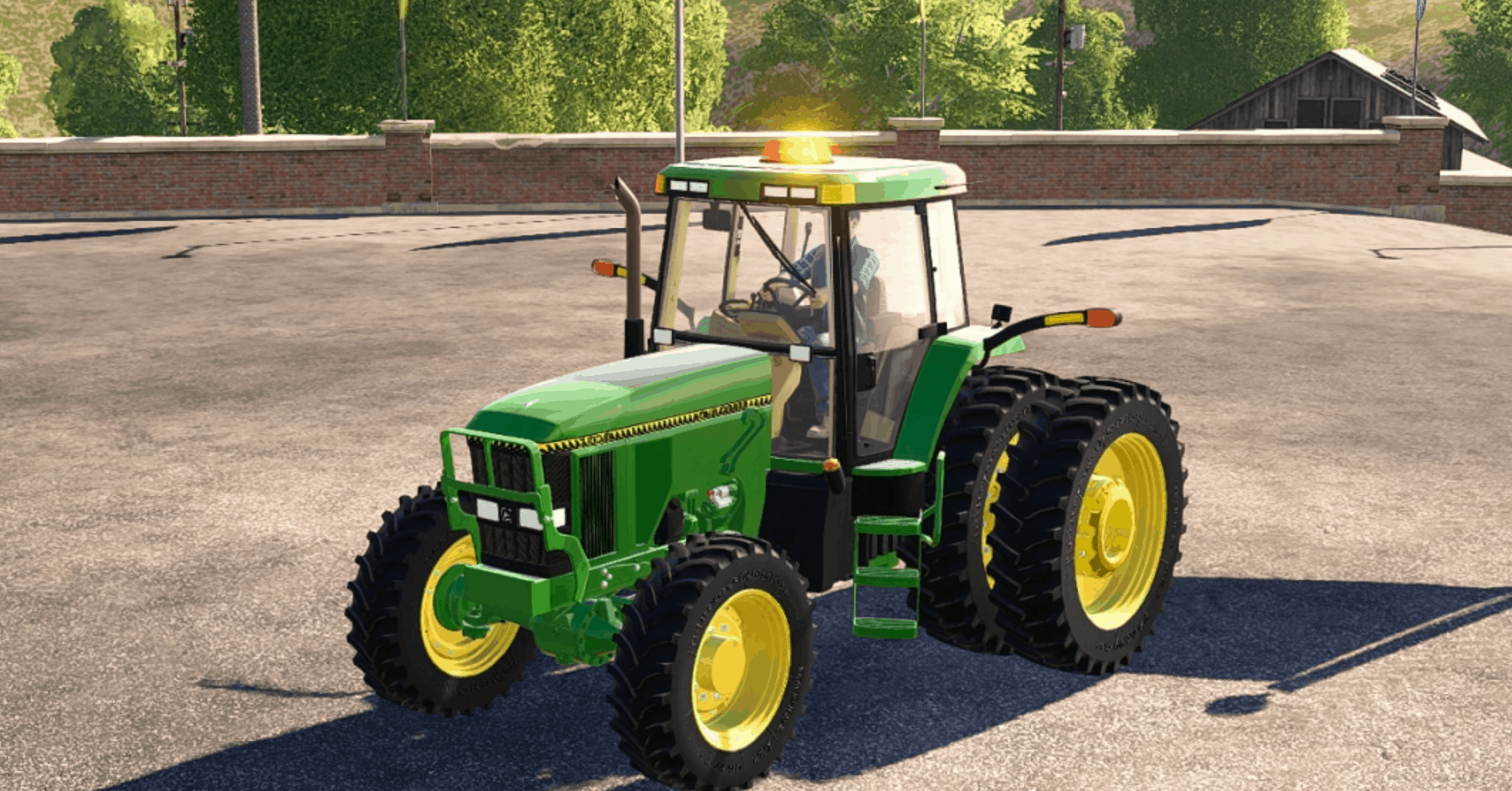 John Deere 7000 7010 Series Edit FS 19 - Farming Simulator 2022 / 19 mod