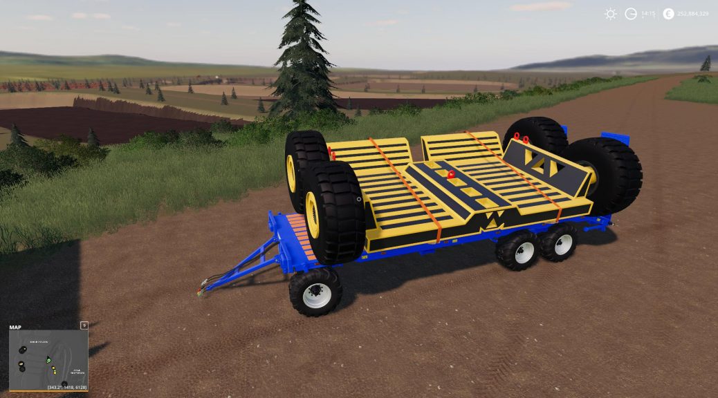Komatsu Mining Pack V1.0 Mod - Farming Simulator 2022 / 19 mod