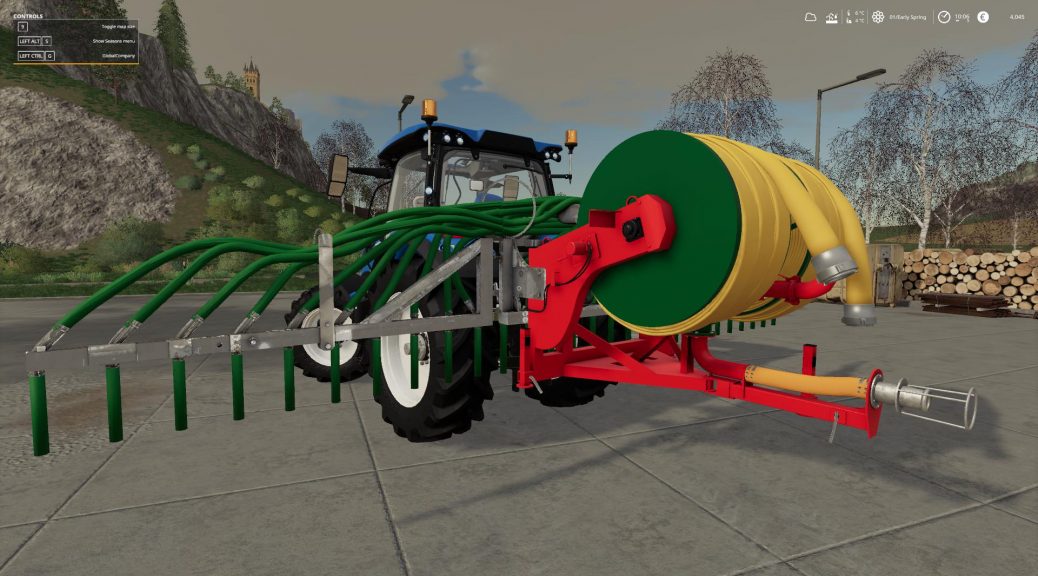 Slurry Kat Reeler v1.0 Mod - Farming Simulator 2022 / 19 mod