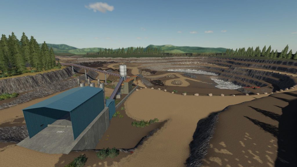 TCBO Minining Map Money Savegame v1.0 Mod - Farming Simulator 2022 / 19 mod