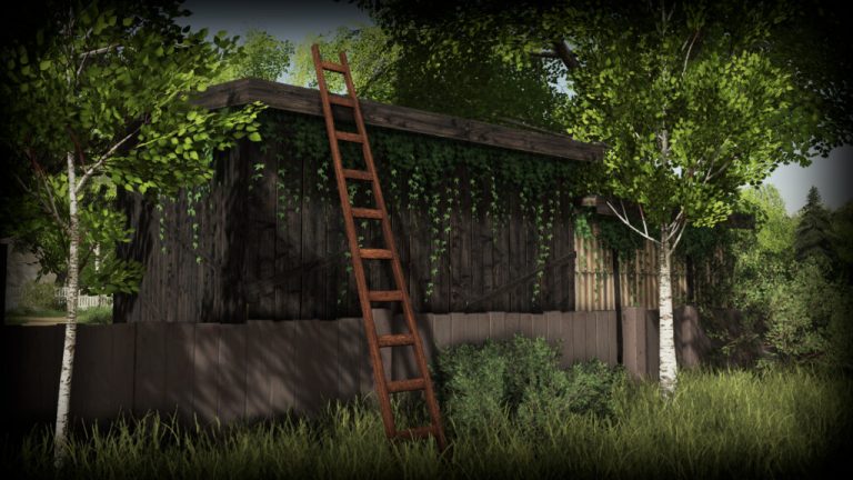 Wooden Ladders Pack v1.0 Mod - Farming Simulator 2022 / 19 mod