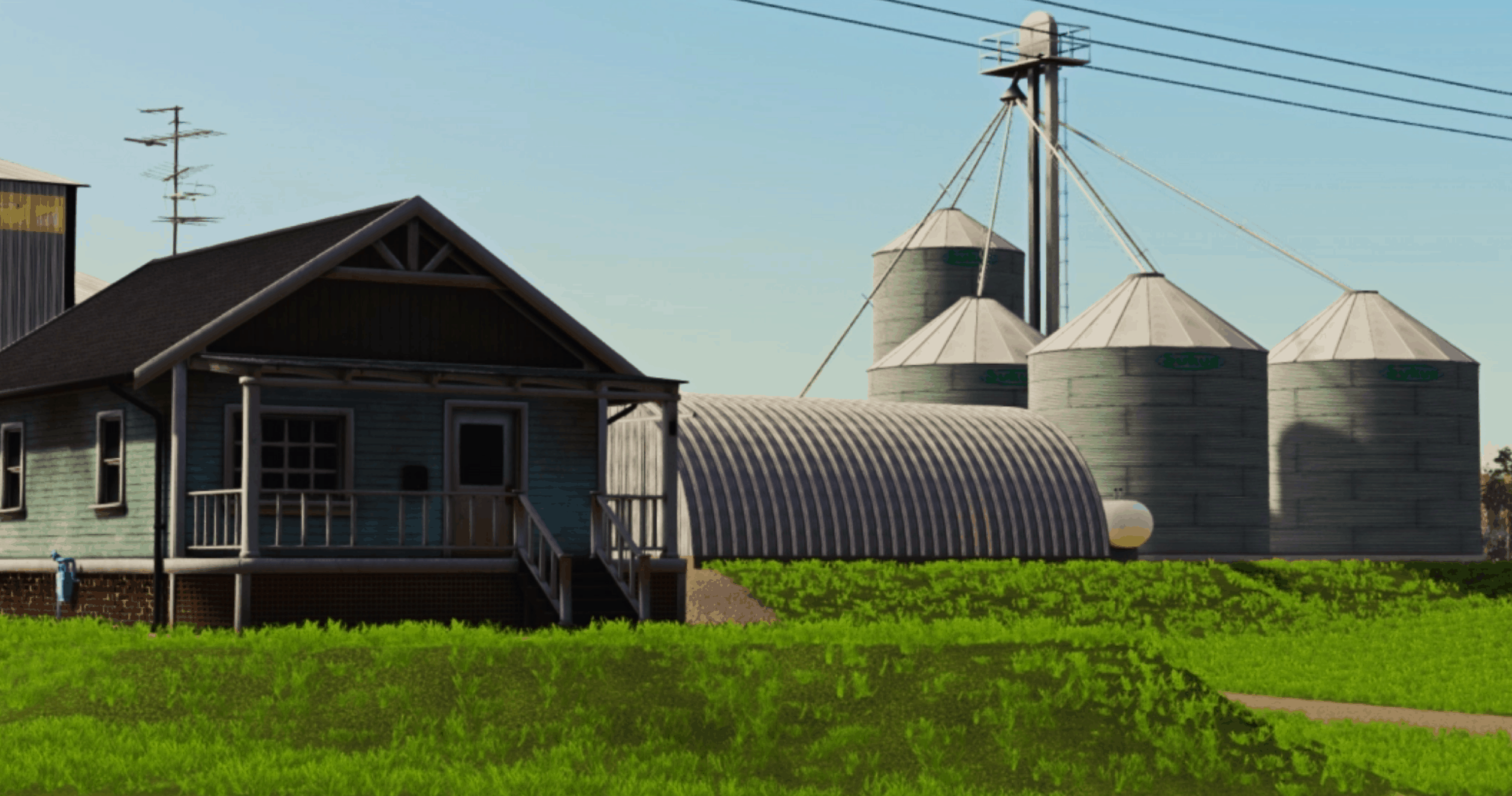 American Farmhouse Building - Farming Simulator 2022 / 19 mod