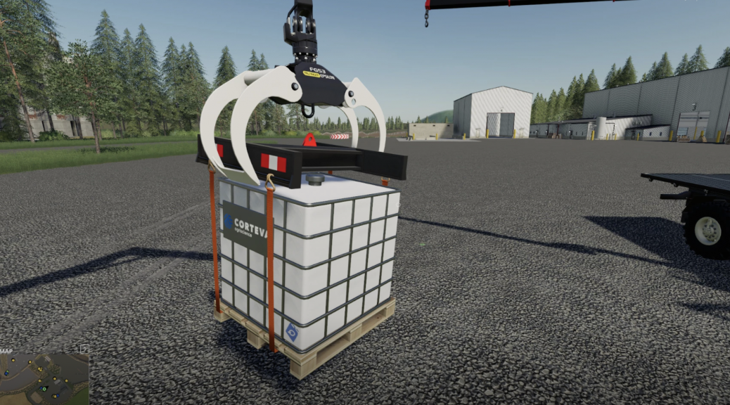 CRANE TRAVERSE V1.0 Mod - Farming Simulator 2022 / 19 mod