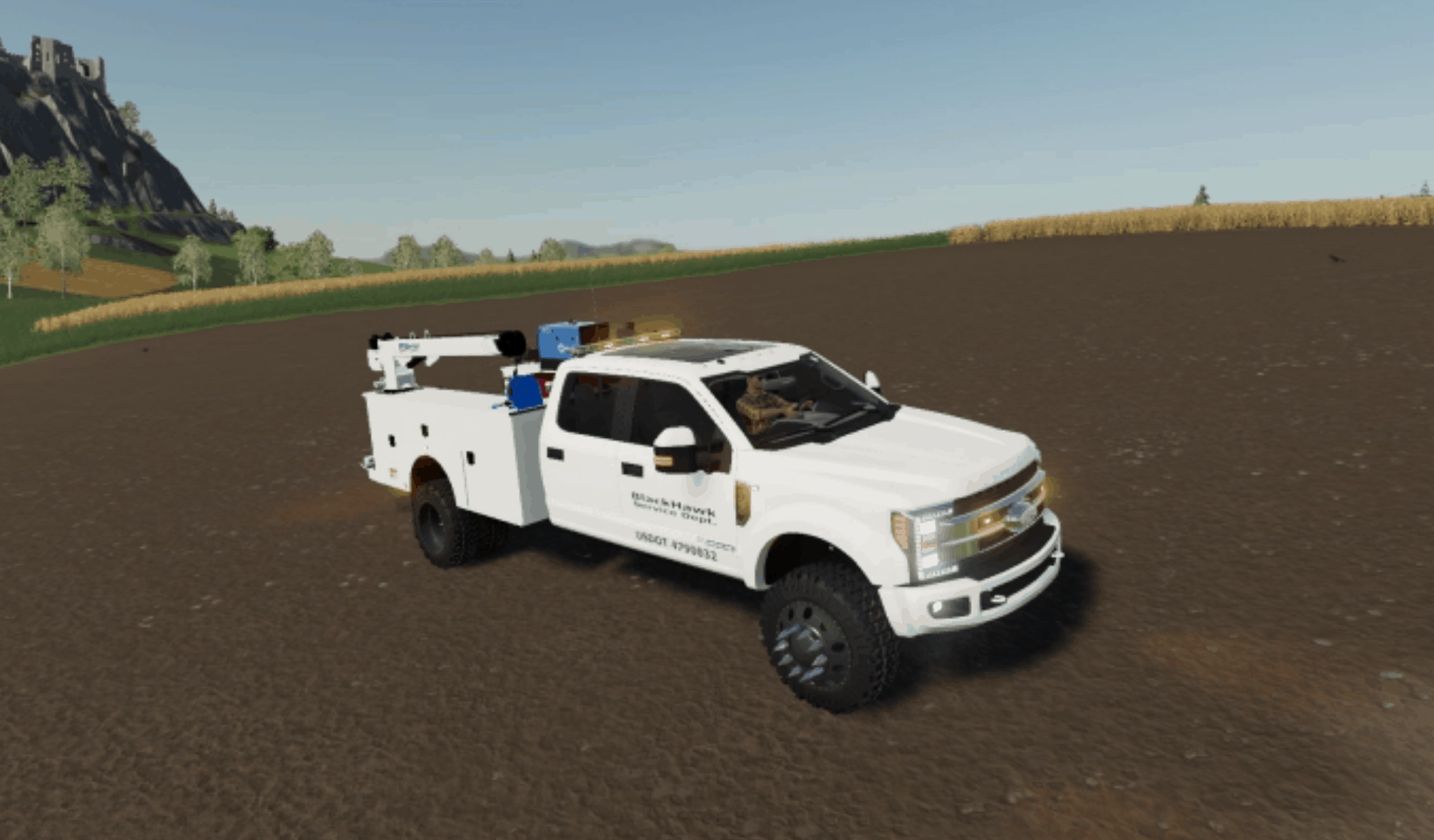 F450 Service Truck Mod - Farming Simulator 2022 / 19 mod