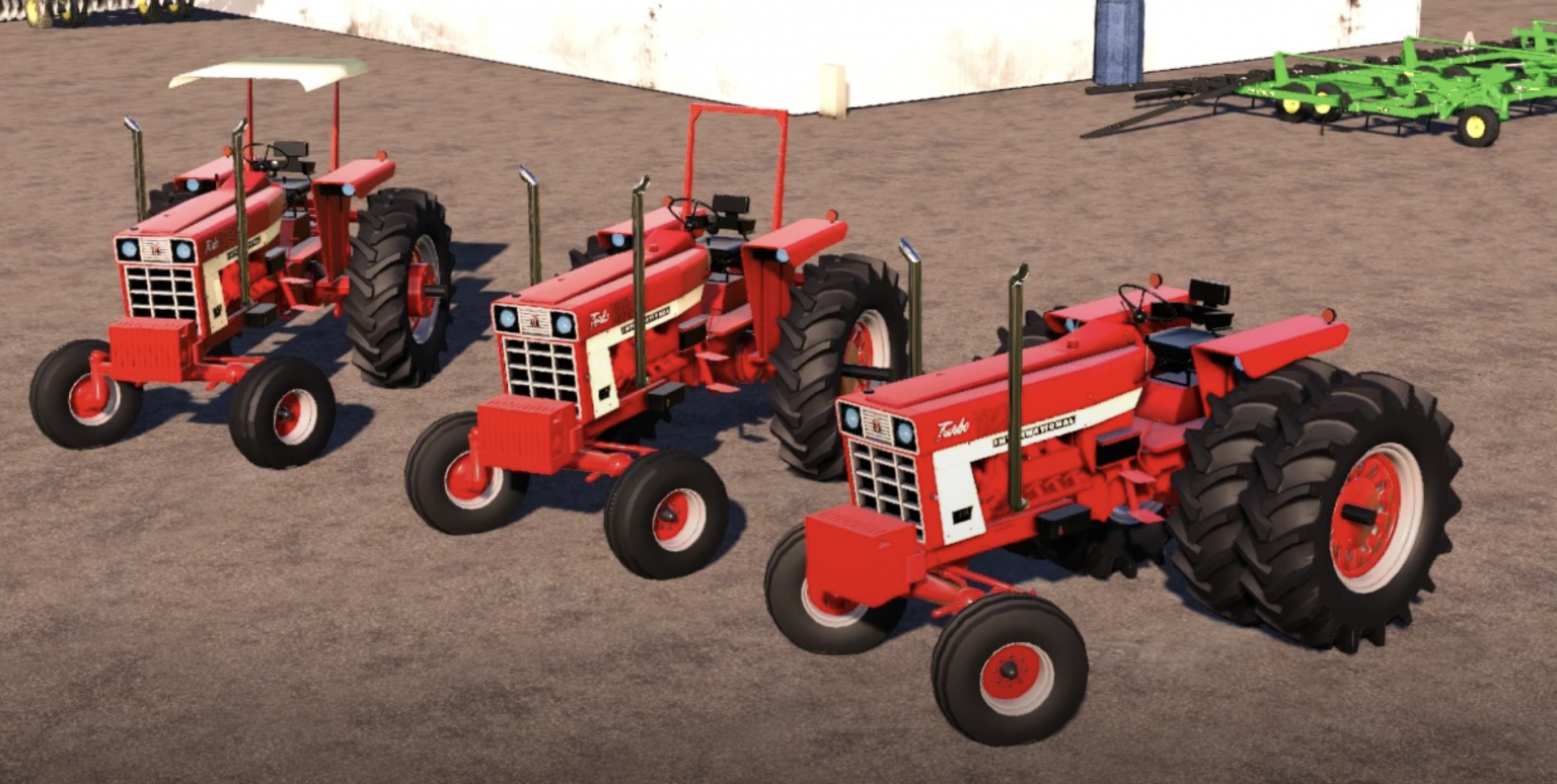 INTERNATIONAL 1468 V1.0 Tractor - Farming Simulator 2022 / 19 mod