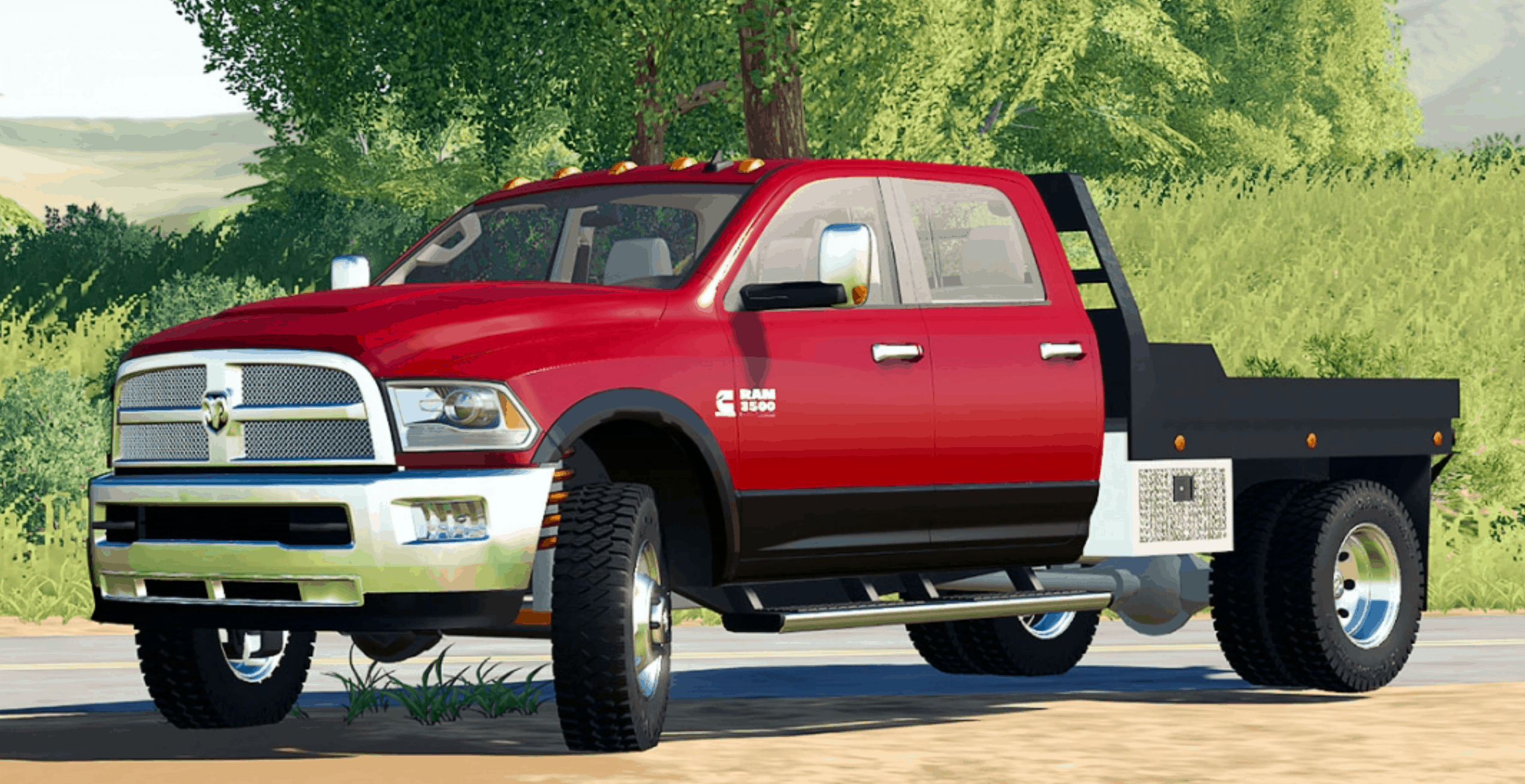 Ram 3500 Car - Farming Simulator 2022 / 19 mod