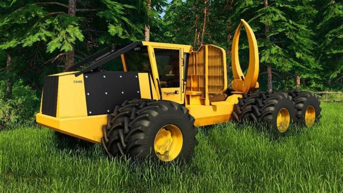 TIMBER PRO FORWARDER V1.0 Mod - Farming Simulator 2022 / 19 mod