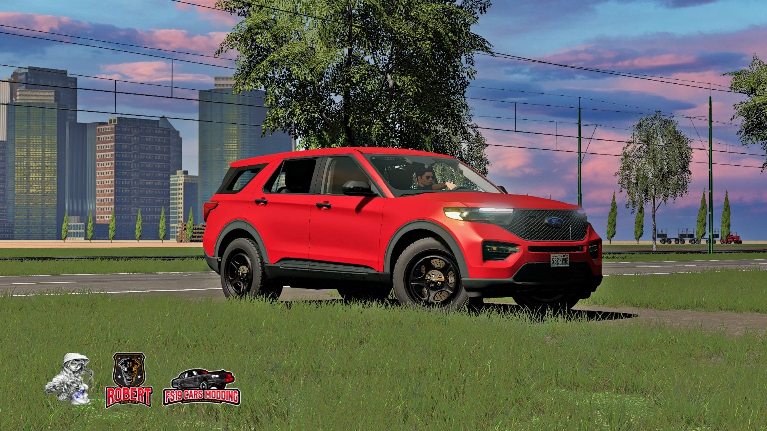2020 Ford Explorer v1.1 Mod - Farming Simulator 2022 / 19 mod