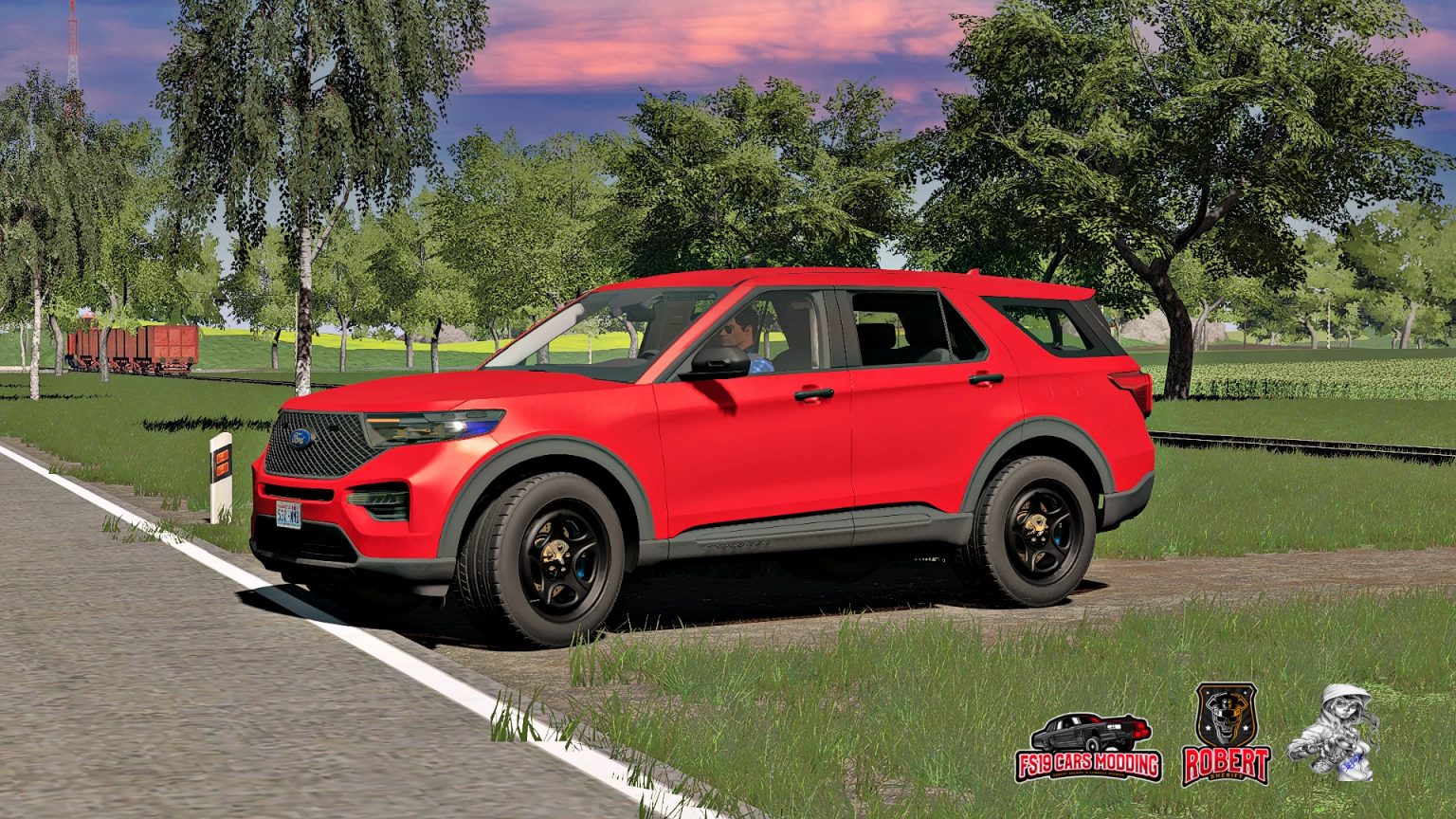 2020 Ford Explorer v1.1 Mod - Farming Simulator 2022 / 19 mod