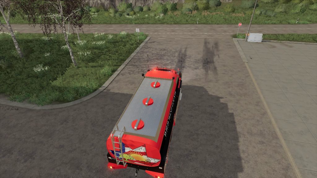 American fire truck v2.0 Truck - Farming Simulator 2022 / 19 mod