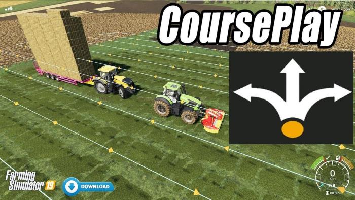 COURSEPLAY FOR FS19 V6.03.00055 FS19 - Farming Simulator 2022 / 19 mod