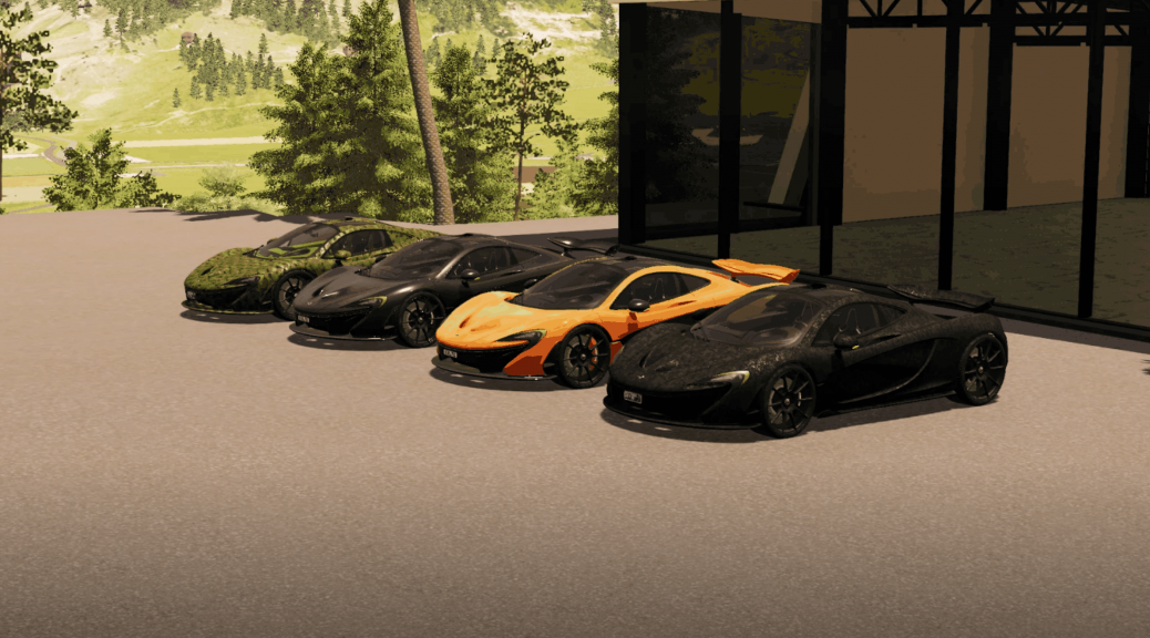 EDM MClaren P1 v1.0 Mod - Farming Simulator 2022 / 19 mod