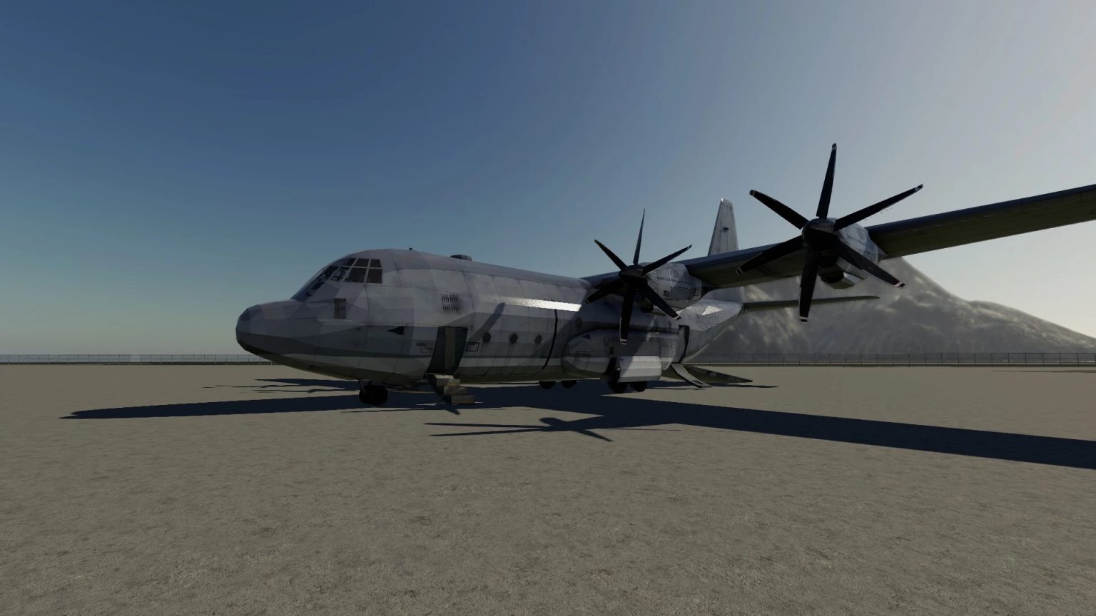 C-130 Cargo Plane v1.0 FS19 - Farming Simulator 2022 / 19 mod