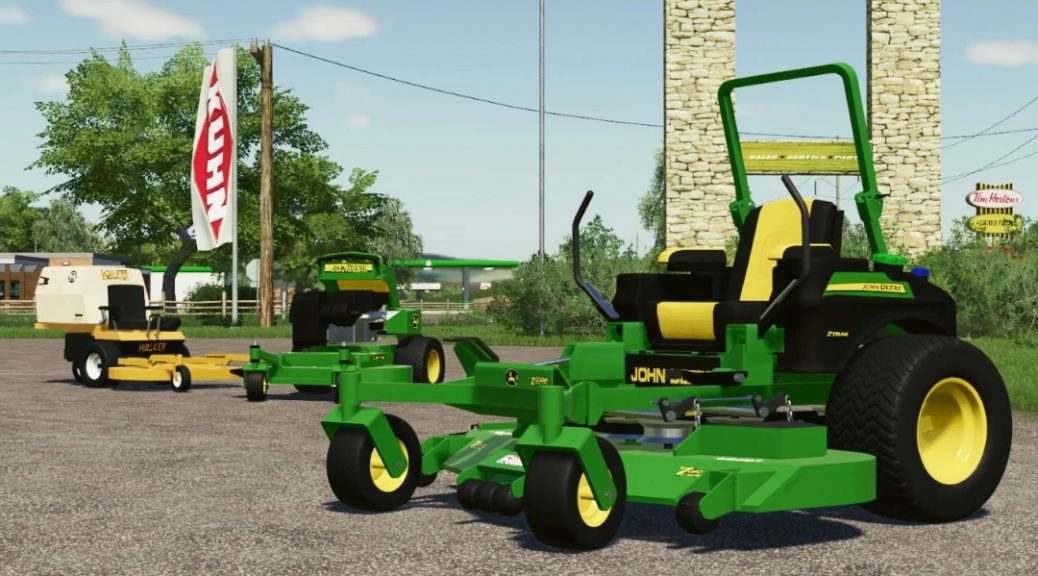 Giant Mower Pack v1.0 Mod - Farming Simulator 2022 / 19 mod
