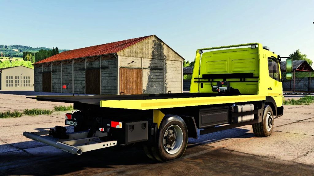 Mercedes Atego 2425 ADAC v1.0 Mod - Farming Simulator 2022 / 19 mod