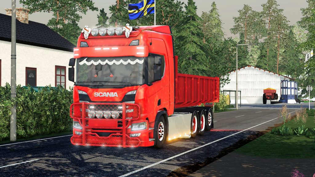 Scania Next Gen R50 tridem v1.0 Truck - Farming Simulator 2022 / 19 mod