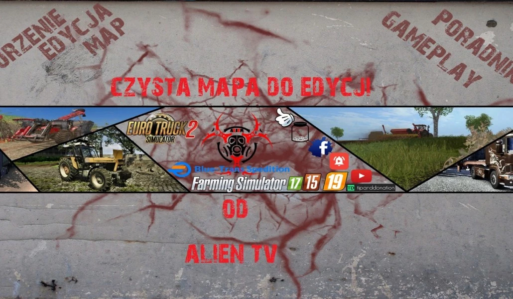 Empty Map v1.0 FS 19 - Farming Simulator 2022 / 19 mod