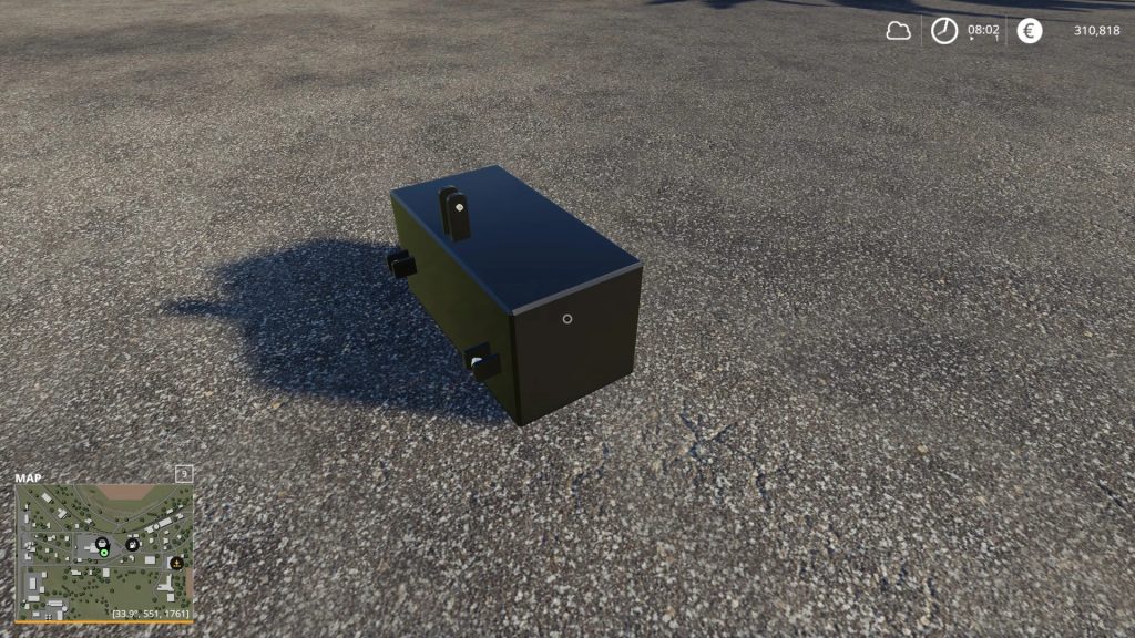 SuT Gewicht v1.0 Mod - Farming Simulator 2022 / 19 mod