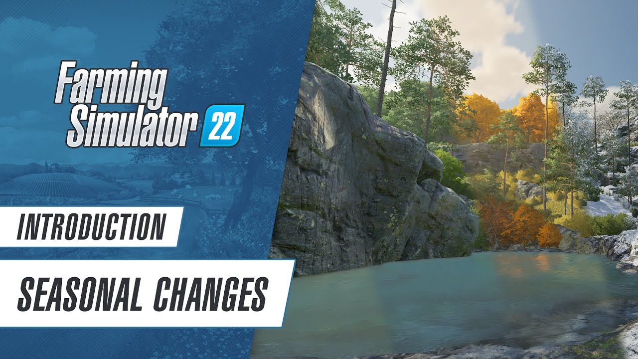 FS22 - Seasonal Changes in Gameplay - Farming Simulator 2022 / 19 mod