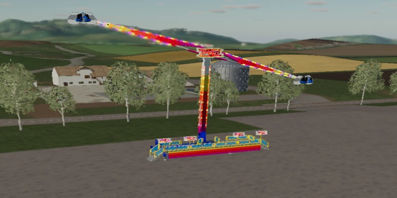 SPEED fairground trade v2.0 Trailer - Farming Simulator 2022 / 19 mod