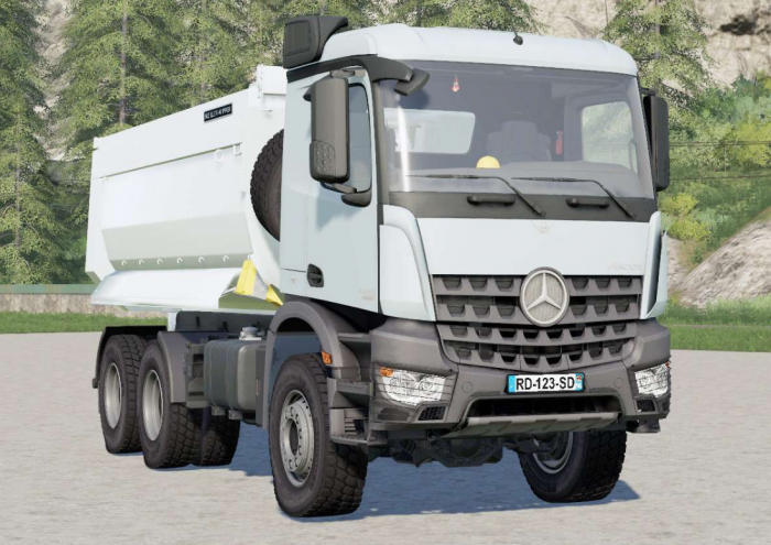 Mercedes-Benz Arocs Hinterkipper Truck - Farming Simulator 2022 / 19 mod