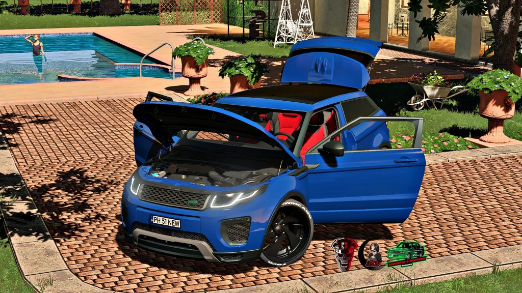 Range Rover Evoque Coupe v1.0 Car - Farming Simulator 2022 / 19 mod