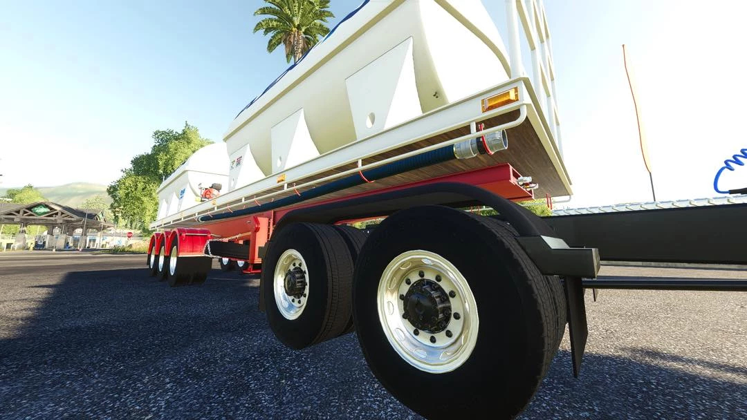 Flexi-N Trailer MS v1.1 FS 19 - Farming Simulator 2022 / 19 mod