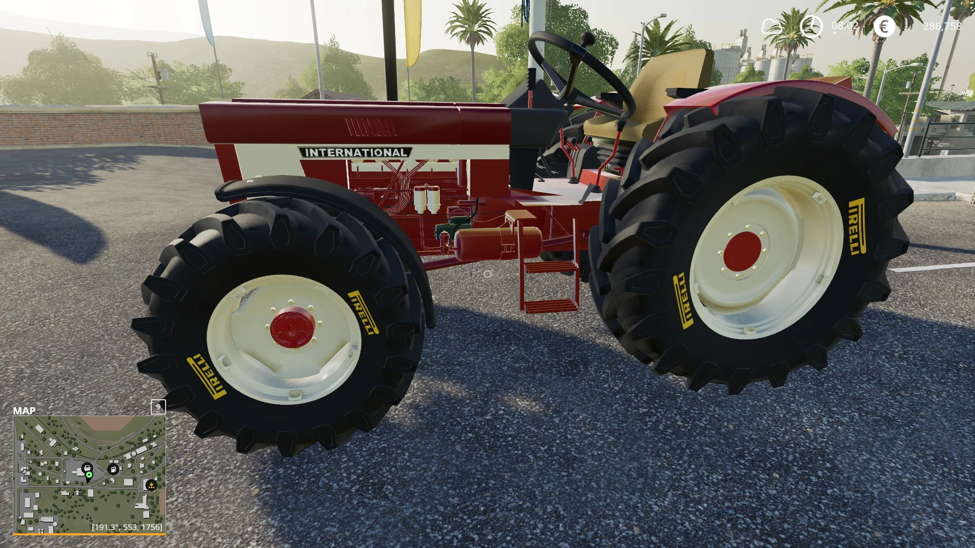 IHC 1055-A v1.0 FS19 - Farming Simulator 2022 / 19 mod