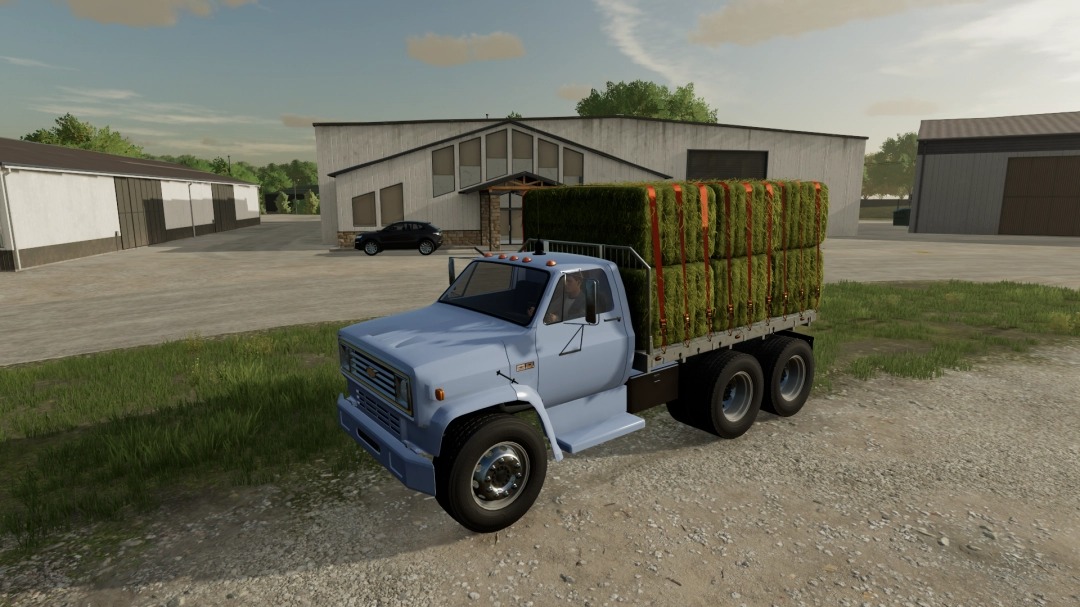 Chevy C70 FlatBed V1.1.0.0 Car - Farming Simulator 2022 / 19 mod