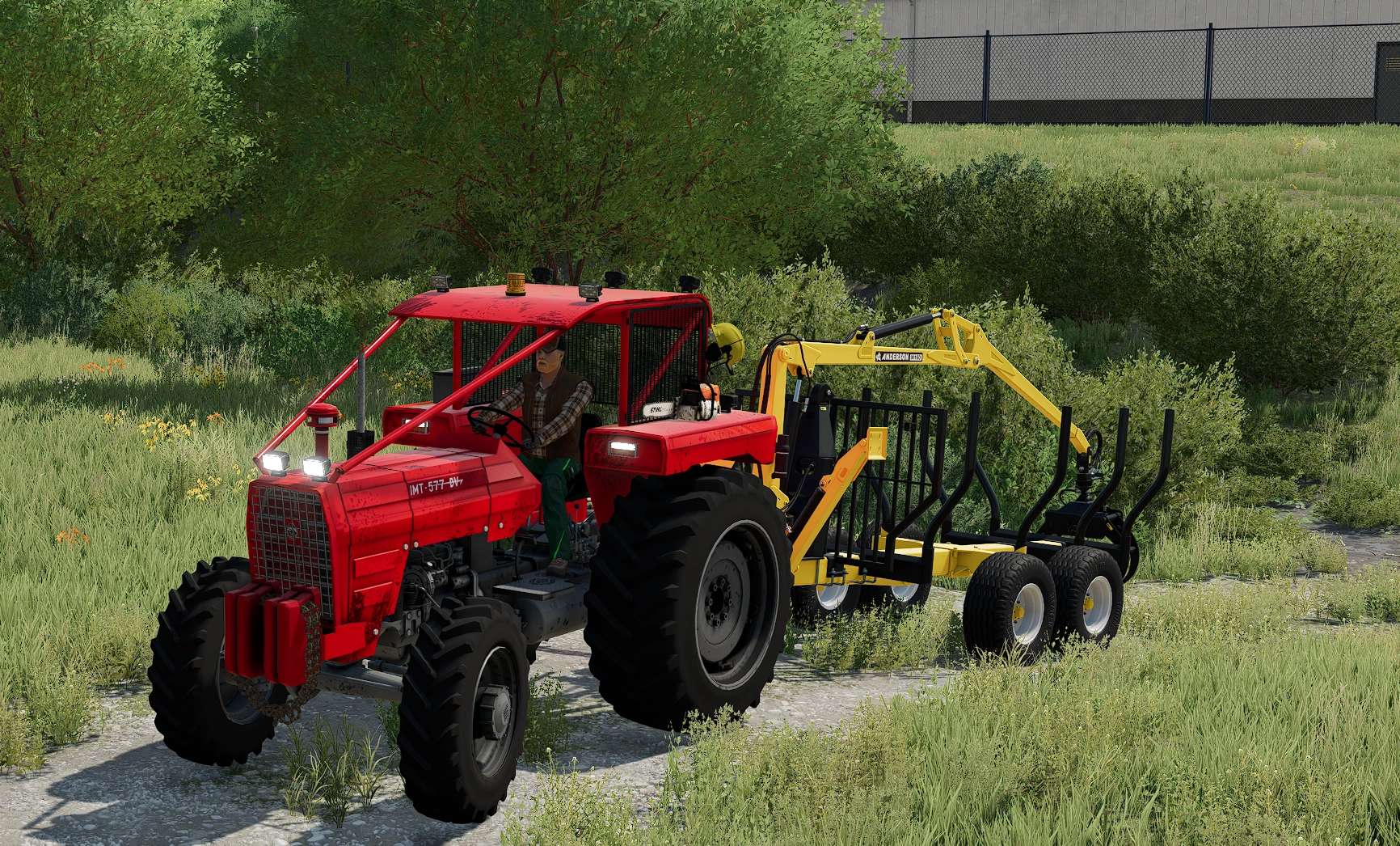 IMT 577 Forestry v1.0.0.0 for FS22 - Farming Simulator 2022 / 19 mod