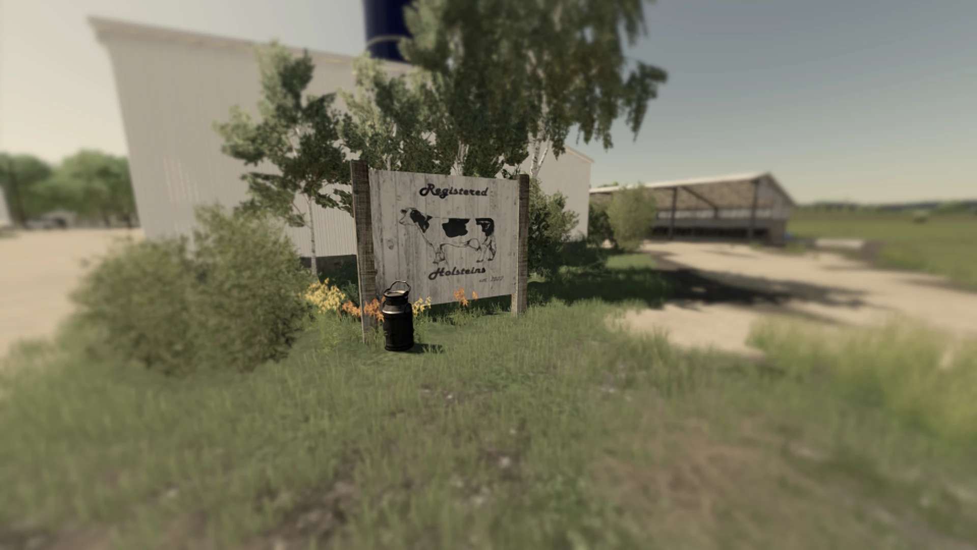 Registered Holsteins Dairy Signage v1.0 for FS22 - Farming Simulator ...