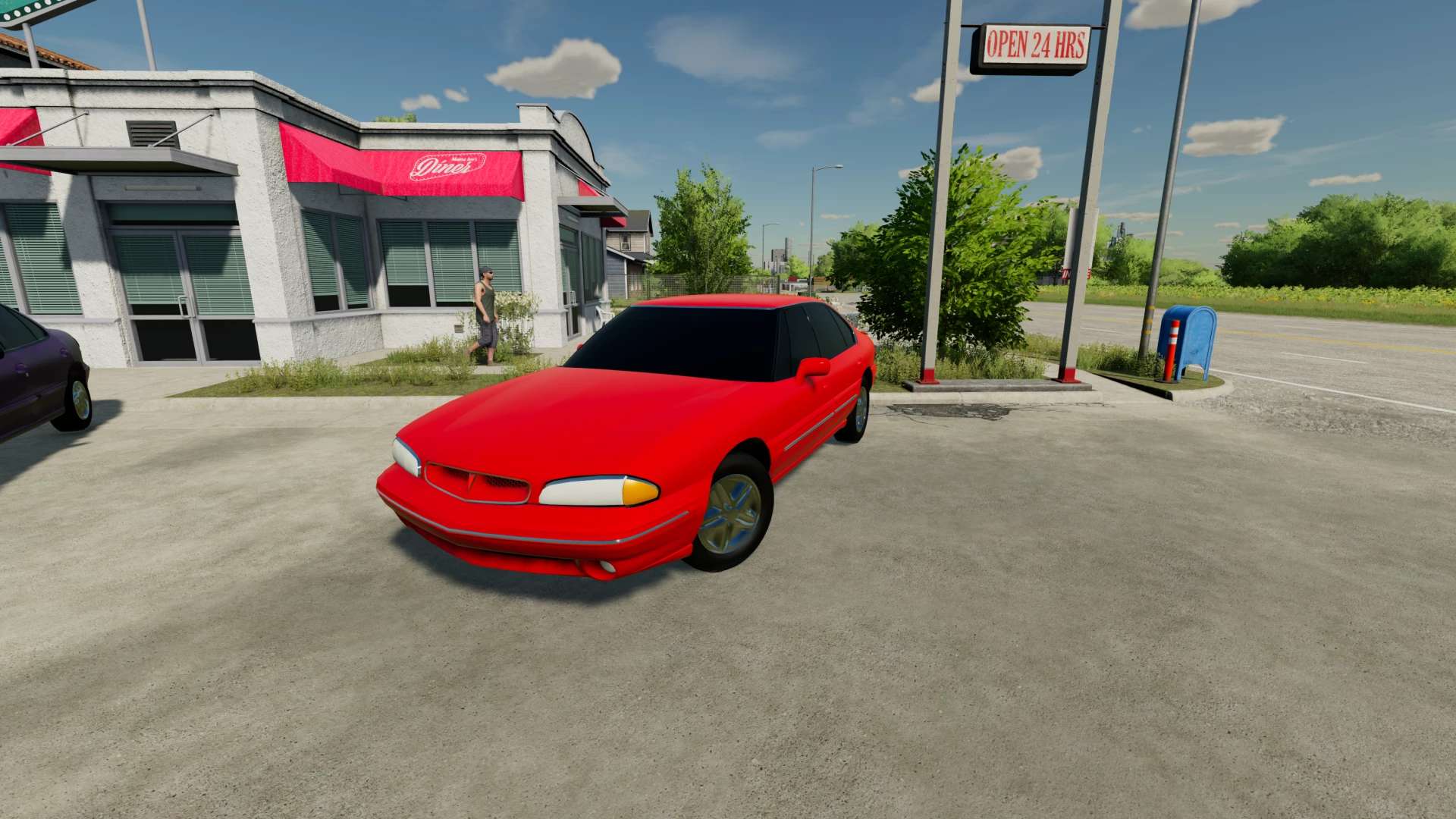 Pontiac bonneville 1996 V1.0 Car - Farming Simulator 2022 / 19 mod