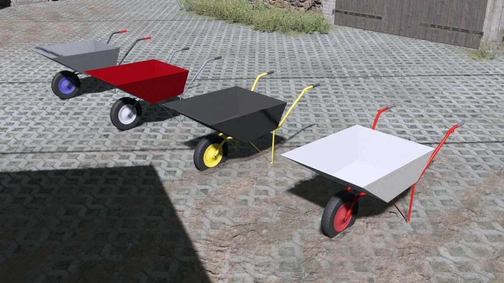 Wheelbarrow v1.0.0.0 Mod - Farming Simulator 2022 / 19 mod