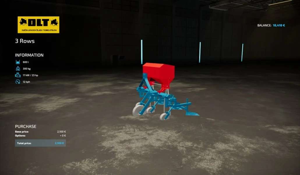 Olt Weeders v1.0.0.0 for FS22 - Farming Simulator 2022 / 19 mod