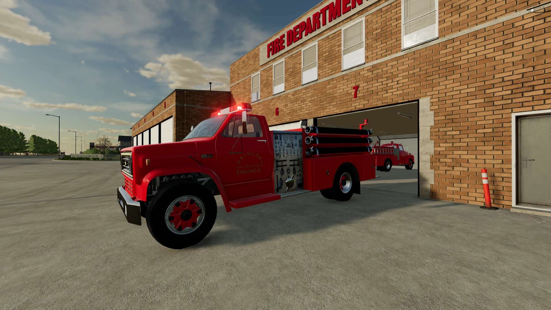C70 Fire Engine v1.0.0.0 for FS22 - Farming Simulator 2022 / 19 mod