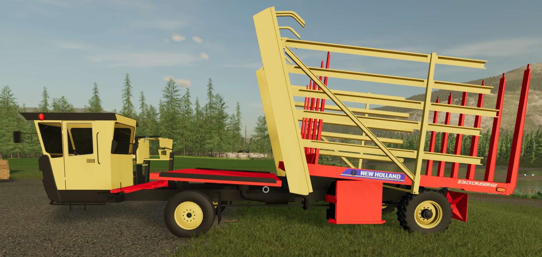 The New Holland Agriculture StackCruiser 102! v1.0.0.0 Mod - Farming ...