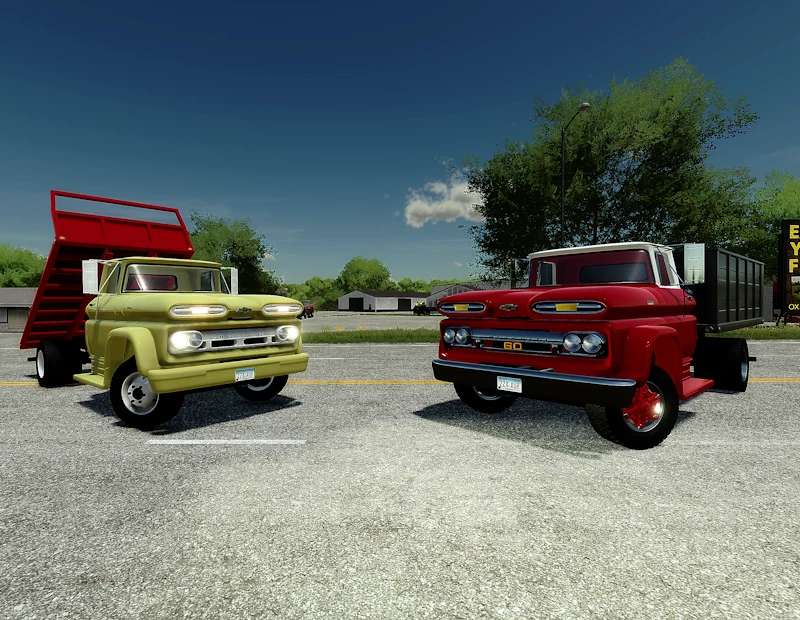 Chevrolet Viking c60 1961 v1.0.0.0 Truck - Farming Simulator 2022 / 19 mod