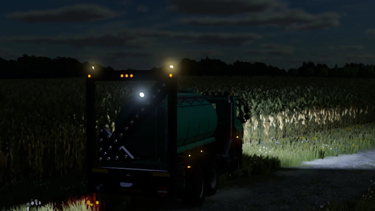 TRUCK WARNING SIGN V1.0.0.0 for FS22 - Farming Simulator 2022 / 19 mod