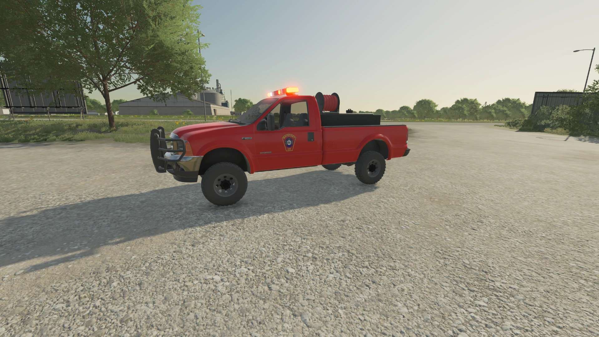 Ford F250 Brush Truck v1.0.0.0 Car - Farming Simulator 2022 / 19 mod