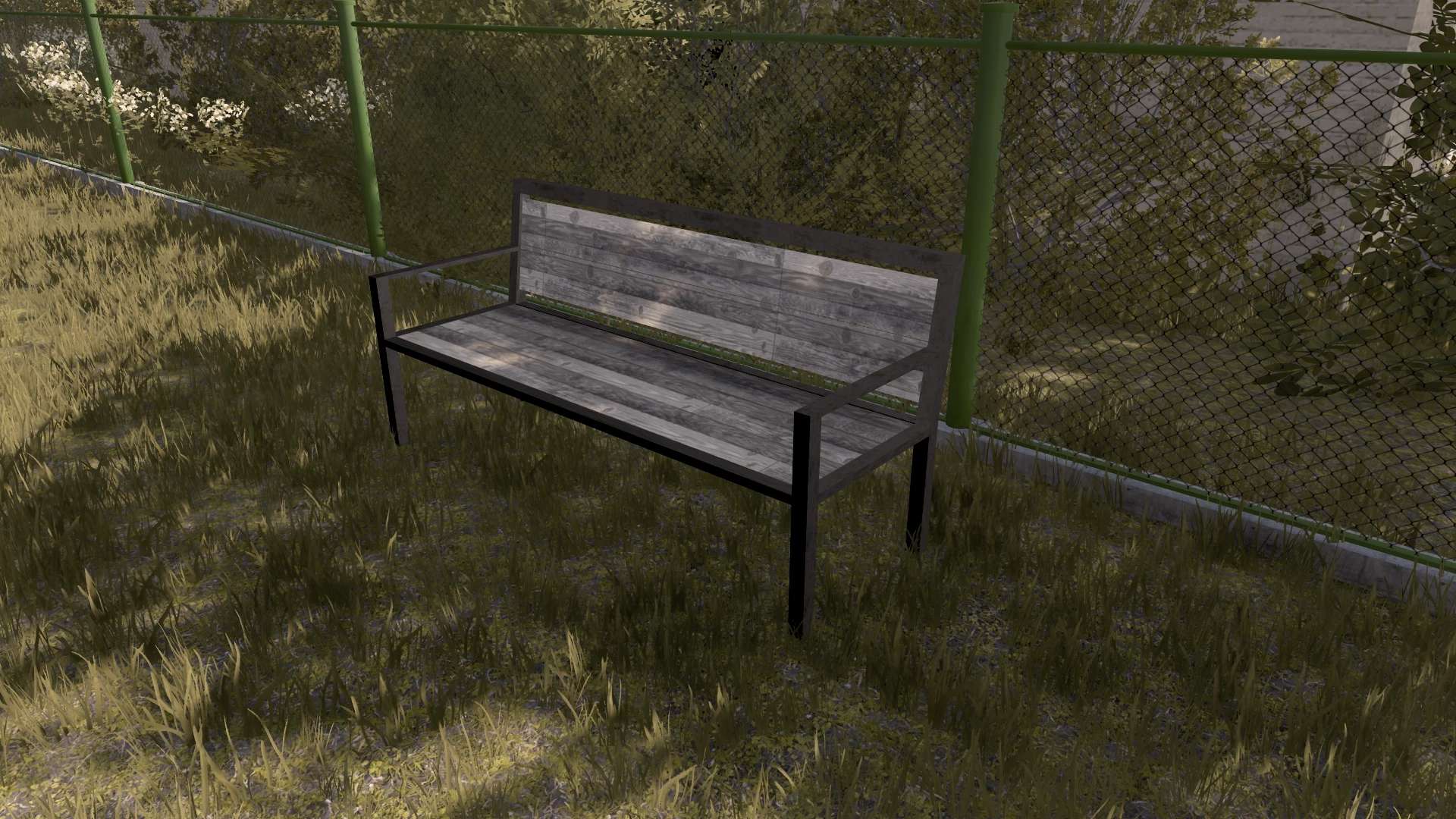 Bench object v1.0.0.0 Mod - Farming Simulator 2022 / 19 mod