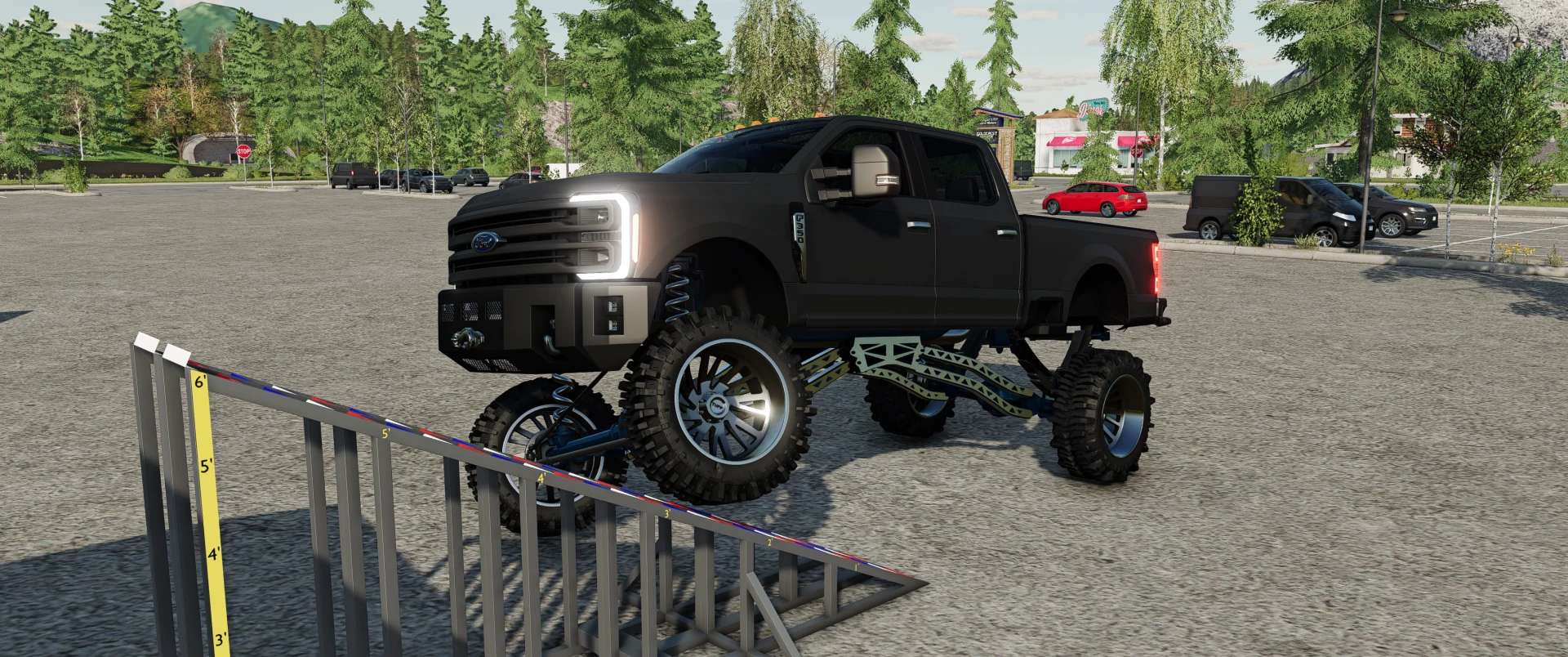 2023 Ford F350 Sema truck v1.0.0.0 Mod - Farming Simulator 2022 / 19 mod